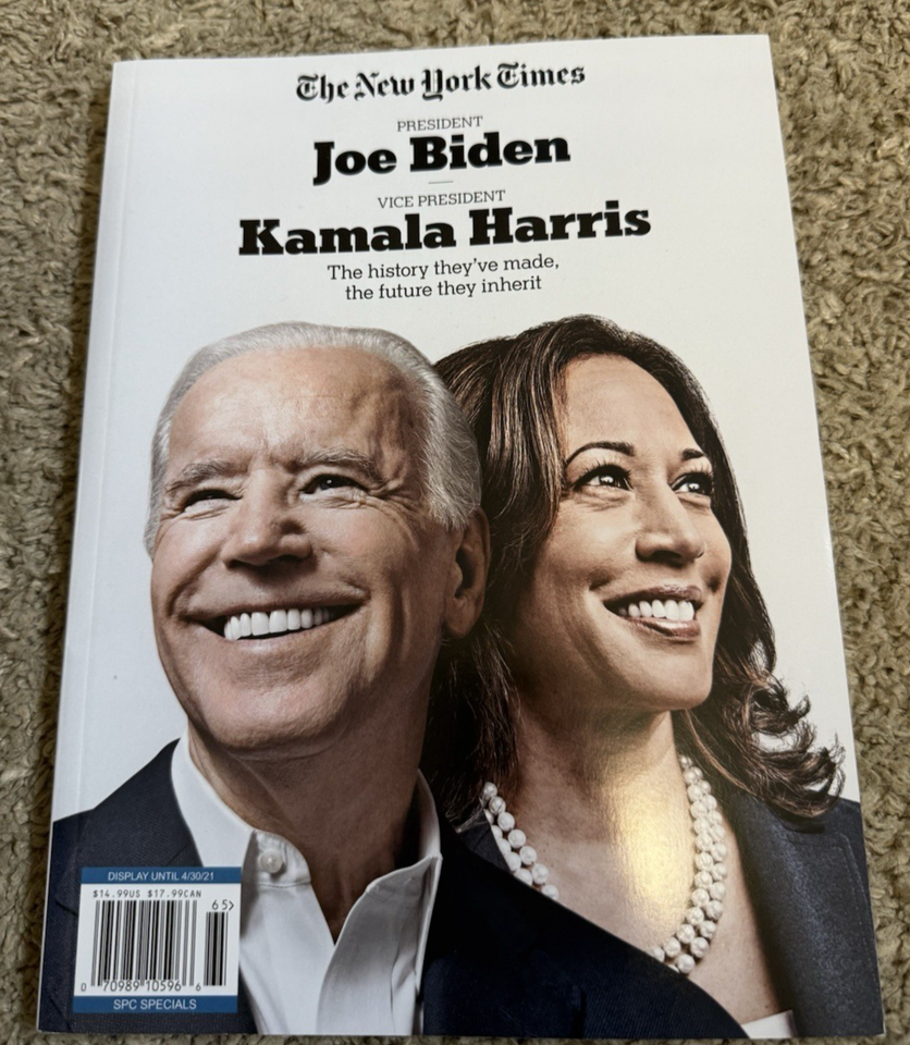Lot of 2 Magazines: Joe Biden Kamala Harris Magazines 2020 | eBay