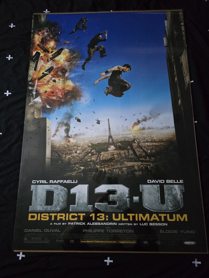 DISTRICT 13 ULTIMATUM (2009) Original Movie Poster - 27x40 - S/S ...