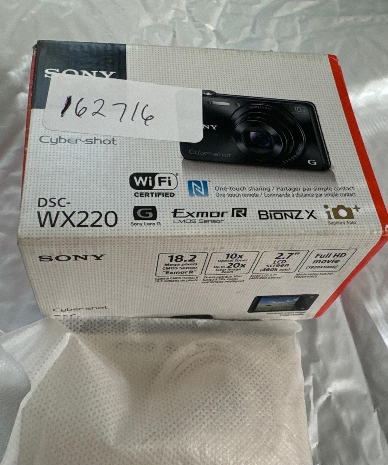 Sony DSCWX220/B 18.2 MP Digital Camera - Black for sale online | eBay