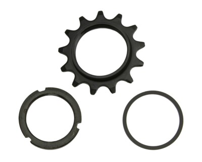 NEW! Bike Bicycle 13T Teeth Track Fix Cog 1/8 Black Fixie Bicycle Part ...