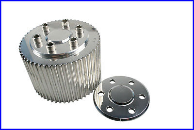 POLISHED Blower Pulley Cover Washer BDS WEIAND 671 871 TBS Shop GM SHOW ...