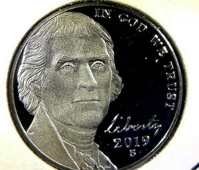 2019-S Jefferson Nickel PROOF from mint set | eBay