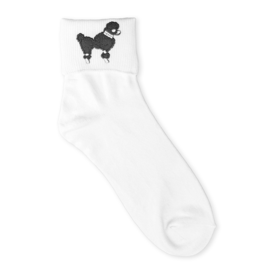 Hip Hop 50s Shop Adult Bobby Socks Vintage Poodle Skirt Dance Costume ...