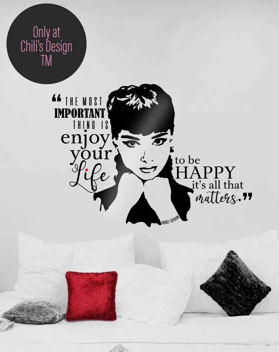 Audrey Hepburn Wall Quotes