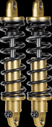Legend REVO-A Coil Shock Pair Gold 12in Harley Ultra Limited 10-21 | eBay