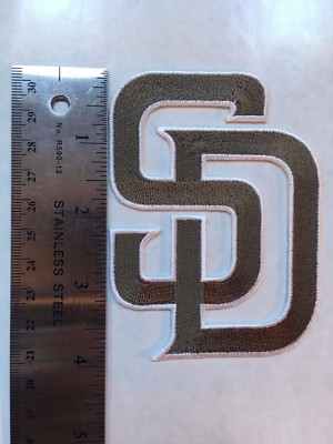 San Diego Padres Team Sleeve SD Jersey patch MLB Patch 4" tall padres ...