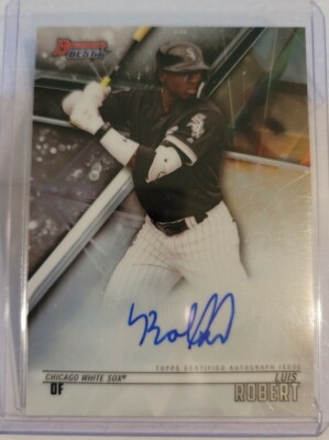 2018 Bowman's Best Luis Robert Auto Autograph RC Rookie | eBay