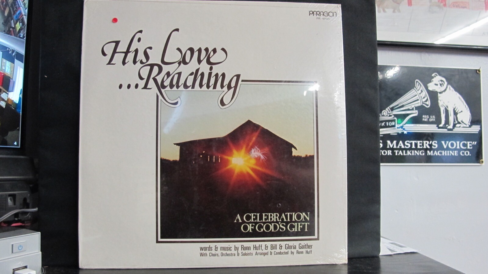 RONN HUFF BILL & GLORIA GAITHER, HIS LOVE REACHING - SEALED LP PR-45001 ...