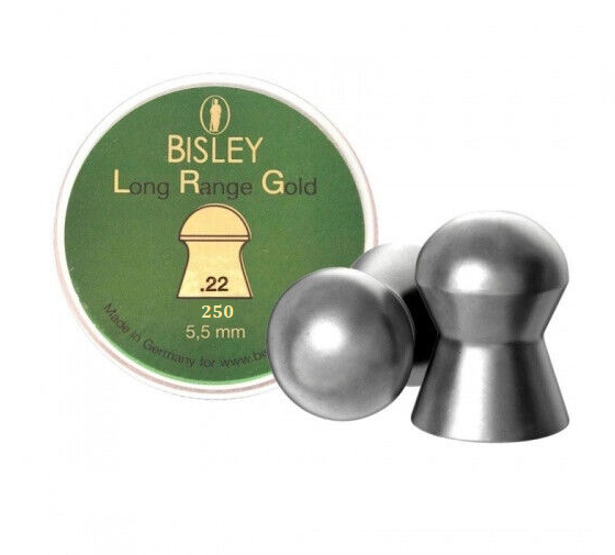 Bisley Long Range Gold .177 / .22 Round Domed Air Pellets | eBay UK