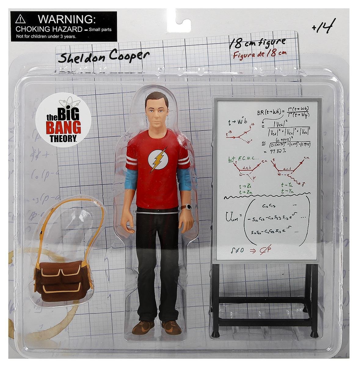SD Toys The Big Bang Theory: Sheldon Cooper Red Flash Shirt Version ...