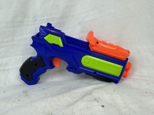 Buzz Bee Toys Dart Gun (Exact Strike) Pump Action! Red, 6 Soft Darts | eBay