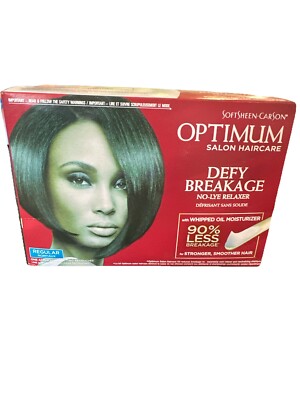 SoftSheen CarSon Optimum Salon Defy Breakage No-Lye Hair Relaxer Kit ...