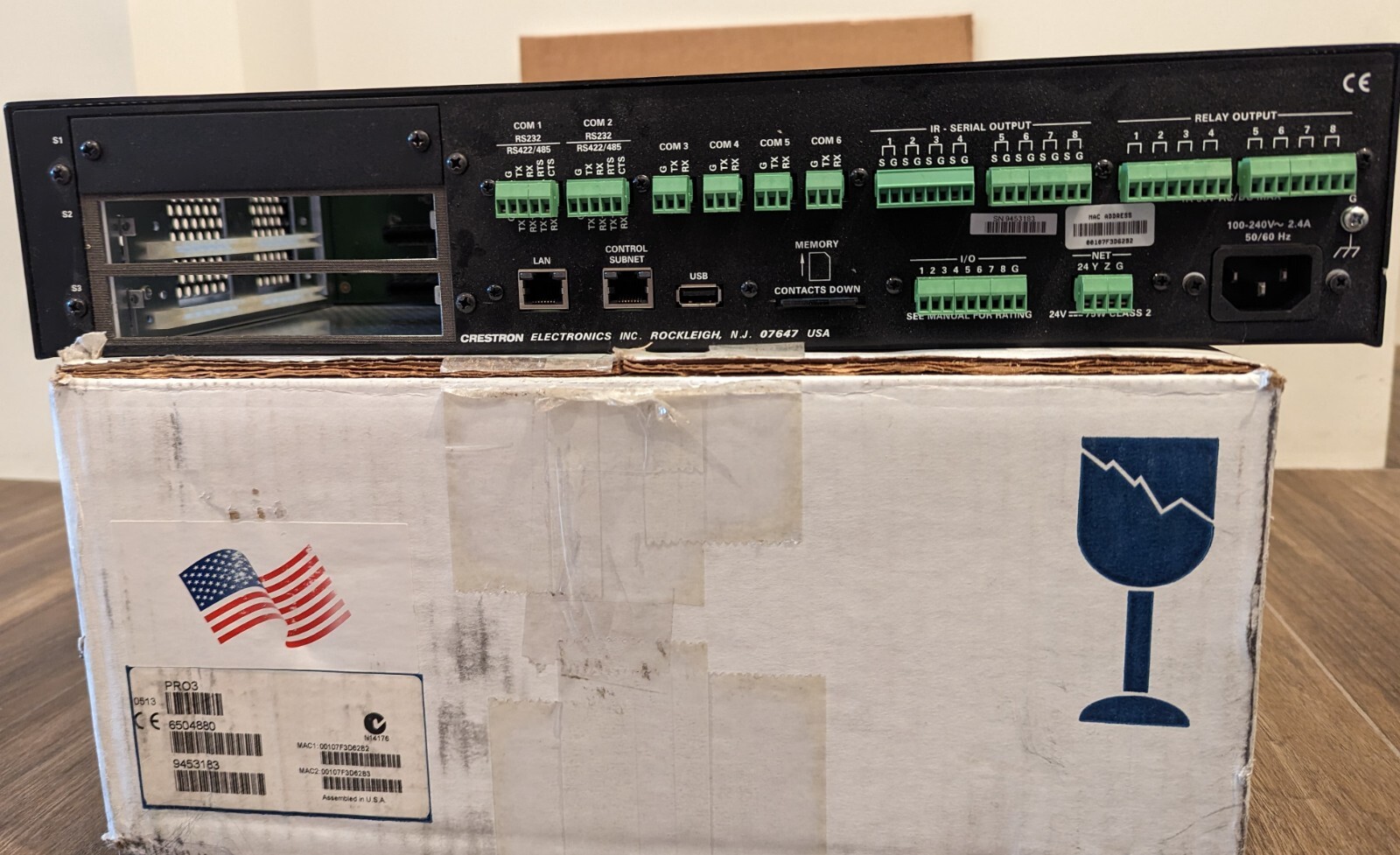 Crestron PRO3 Controller - Fully tested and working (PRO 3) | eBay