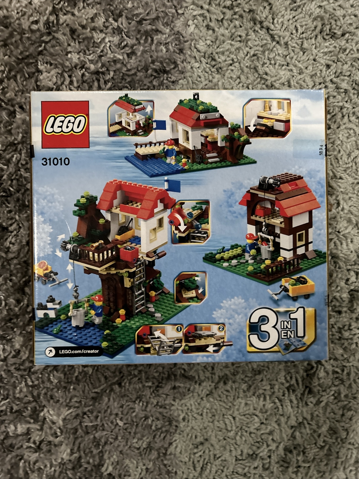 LEGO Creator 3 In 1 31010 Treehouse 356 pcs 7-12 New Factory Sealed ...
