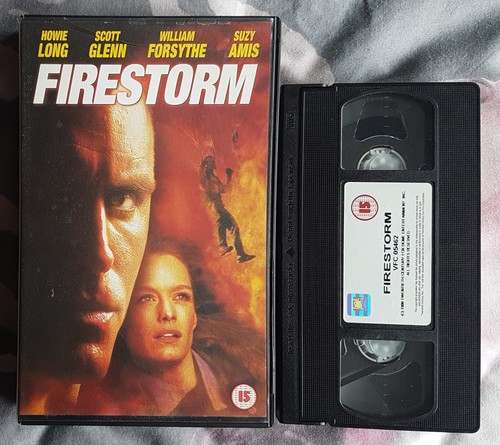 FIRESTORM (VHS)BIG BOX - Scott Glenn + William Forsythe + Howie Long + Suzy Amis | eBay