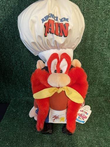 Yosemite Sam Stuffed BBQ Gift Chef 16” Plush Looney Tunes Applause VTG ...