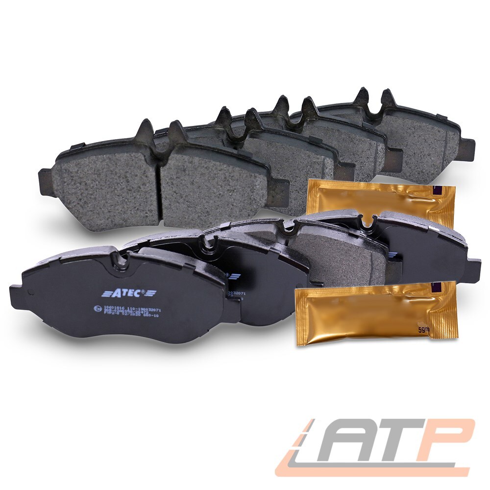 BREMSSCHEIBEN + BREMSBELÄGE BREMSKLÖTZE VORNE + HINTEN FÜR MB SPRINTER ...