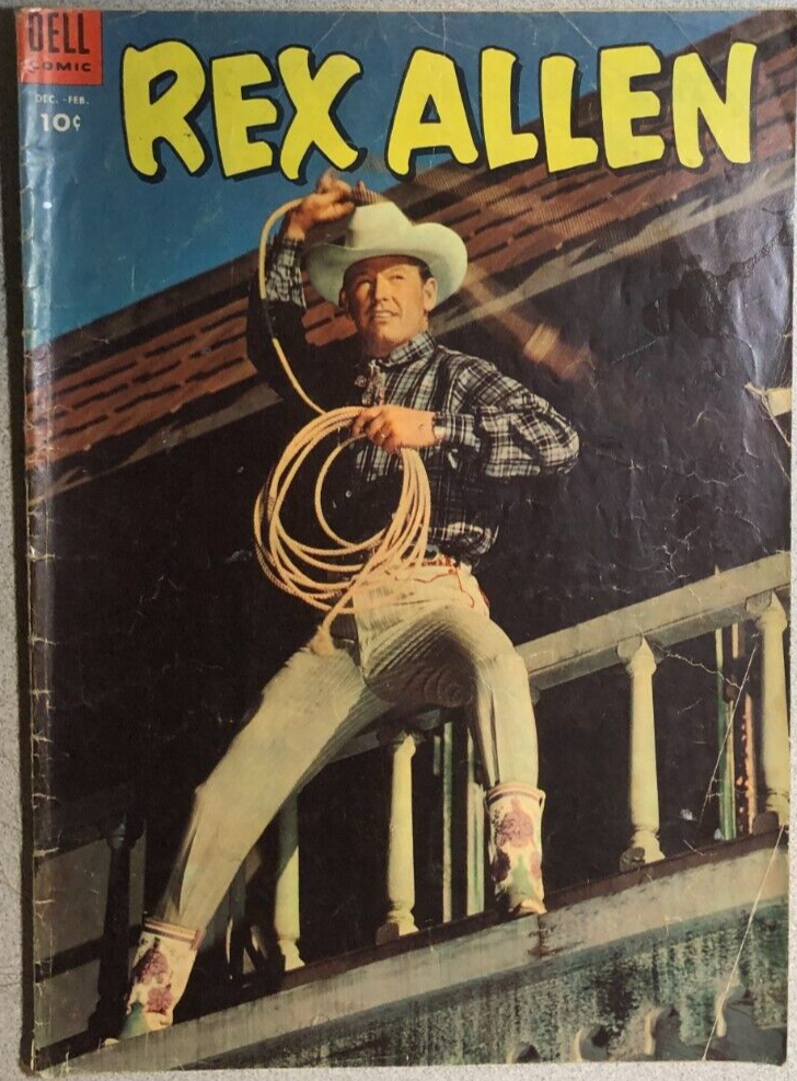 Rex Allen #11 (Dell Comics December 1953-February 1954) for sale online ...