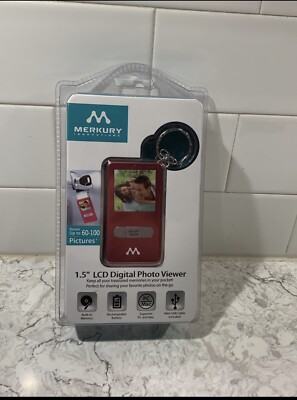 Merkury Innovations 1.5" LCD Digital Photo Viewer Portable Keychain ...