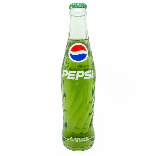 PEPSI GREEN Soda Bottle Limited Thailand only (280ml) SEALED Unopened ...