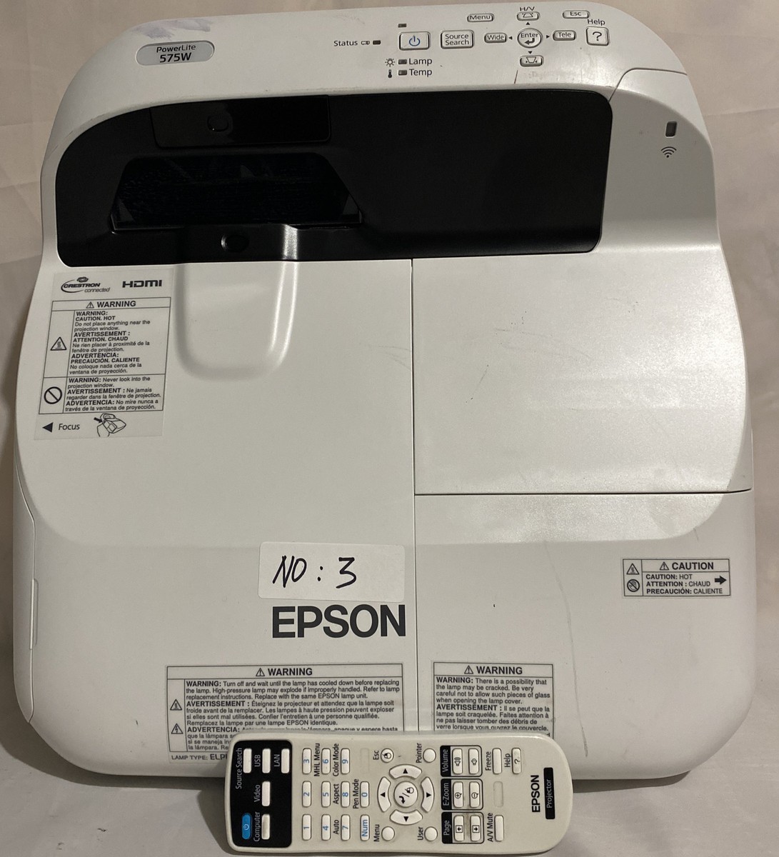 Epson PowerLite 575W Projector review by jamSews @ PatternReview.com
