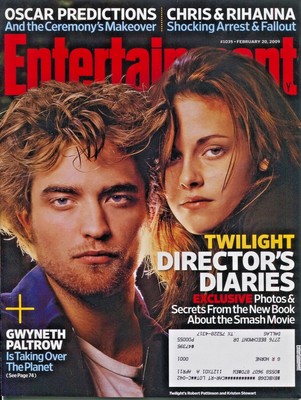 ROBERT PATTINSON KRISTEN STEWART Entertainment Weekly Magazine February ...