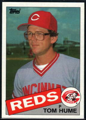 1985 Topps #223 Tom Hume Reds | eBay