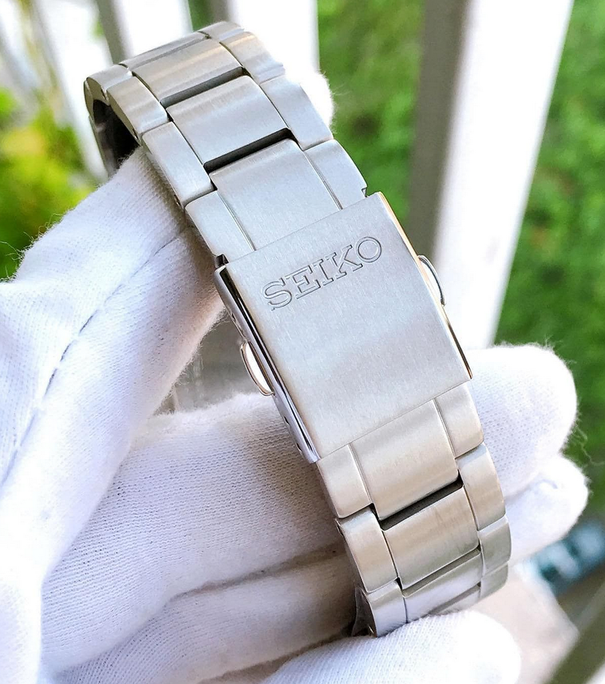 Seiko Spirit Chronograph Blue Dial Stainless Steel Men's Watch SBTR023 ...