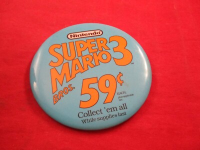 Super Mario Bros. 3 Nintendo NES Toys "59 Cents Collect em all" Promo ...
