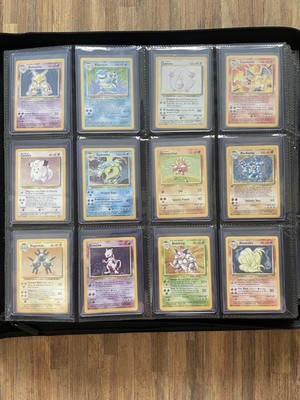 Pokémon WOTC 1999 Base Set FULL COMPLETE MASTER SET *Lovely Condition ...