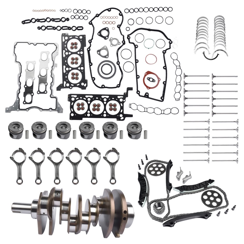 Engine Rebuild Kit Crankshaft Rods Timing For Jeep Ram 1500 3.0L V6 ...