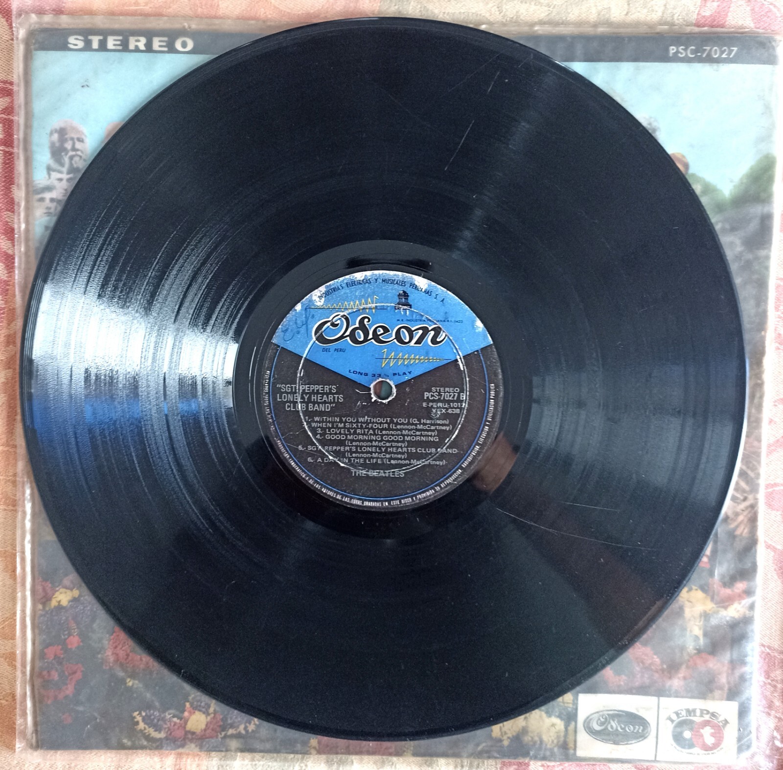 BEATLES SARGENT PEPPER PCS-7027 MADE IN PERU - IEMPSA | eBay