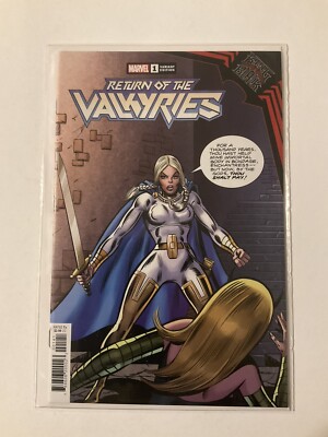 Return Of The Valkyries 1 Variant Near Mint Nm Marvel | eBay