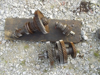 Ford 8N Tractor transmission set upper lower gear gears shaft shafts ...