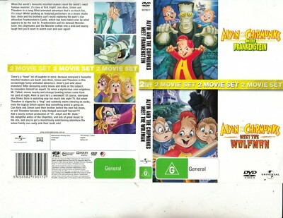 Alvin And The Chipmunks Meet Frankenstein-1999 / Wolfman-Animated 2 ...