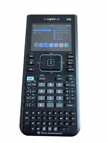 Texas Instruments TI-Nspire CX CAS Graphing Calculator Scratch & Cover ...