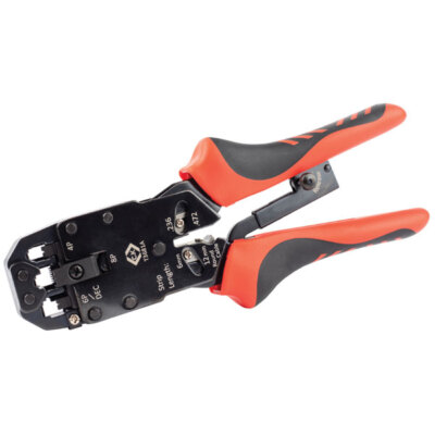 CK Tools T3681A Ratchet Crimping Pliers For Modular Plugs 4/6/8P | eBay UK