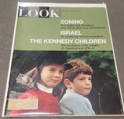 Look Magazine October 5, 1965 - Caroline Kennedy & JFK Jr | eBay