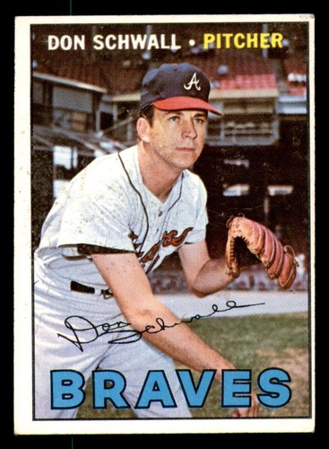 1967 Topps #267 Don Schwall Excellent+ Braves ID:315807 | eBay