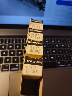 4 Sylvania 6EH7 / EF183 Vacuum Tubes NOS and guaranteed | eBay
