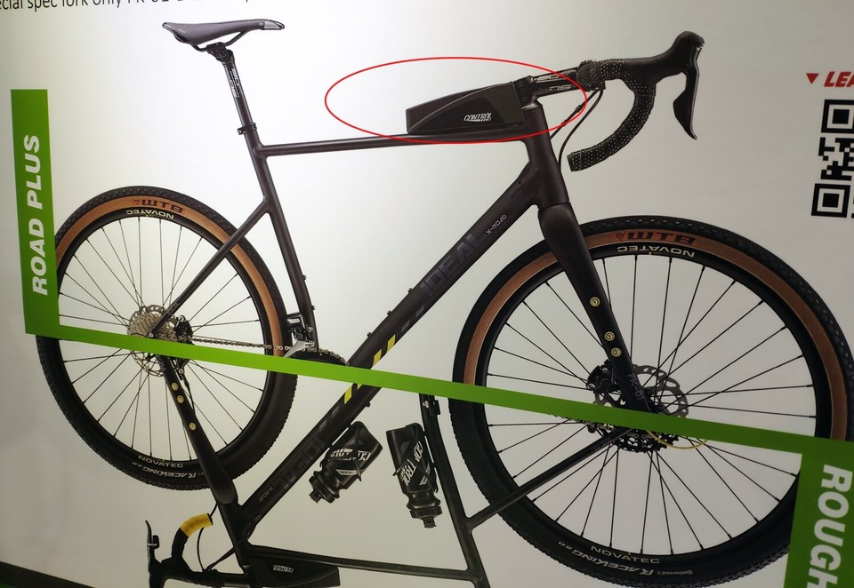 Triathlon TT Tri Power Unit CONTROLTECH Top Tube Storage Rubber Case ...