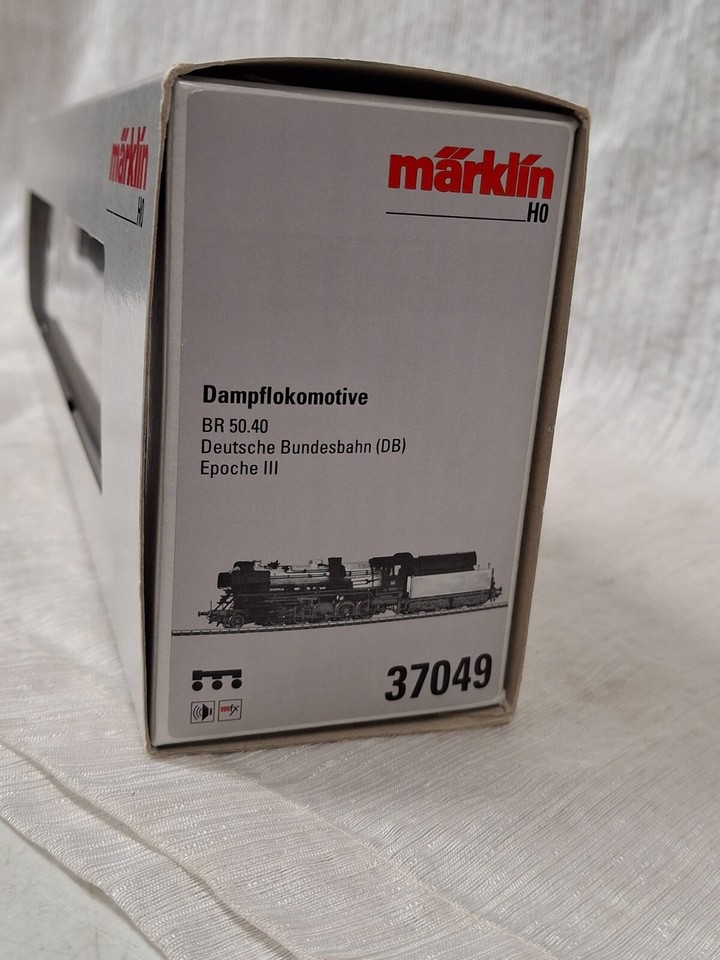 Marklin HO Clearance Brand New 37049 DB class 50.40 Steam Locomotive ...