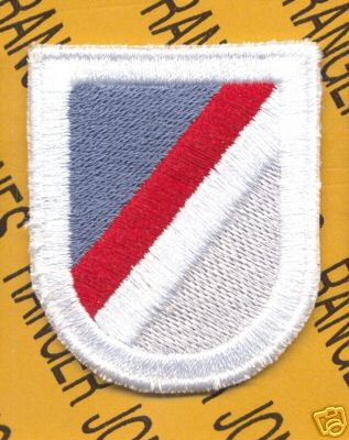 104 Cav Inf Det LRSD Airborne Ranger beret Flash patch | eBay