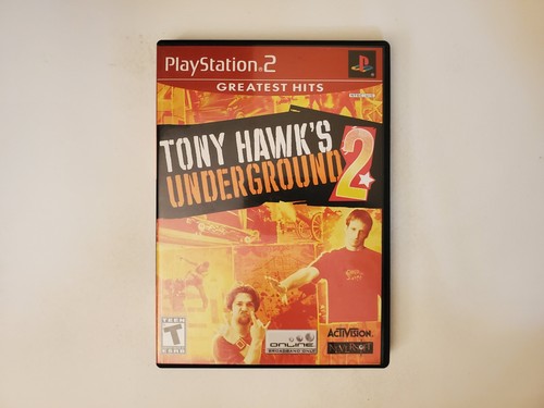 Tony Hawk's Underground 2 Greatest Hits (Playstation 2 PS2) CASE ONLY ...