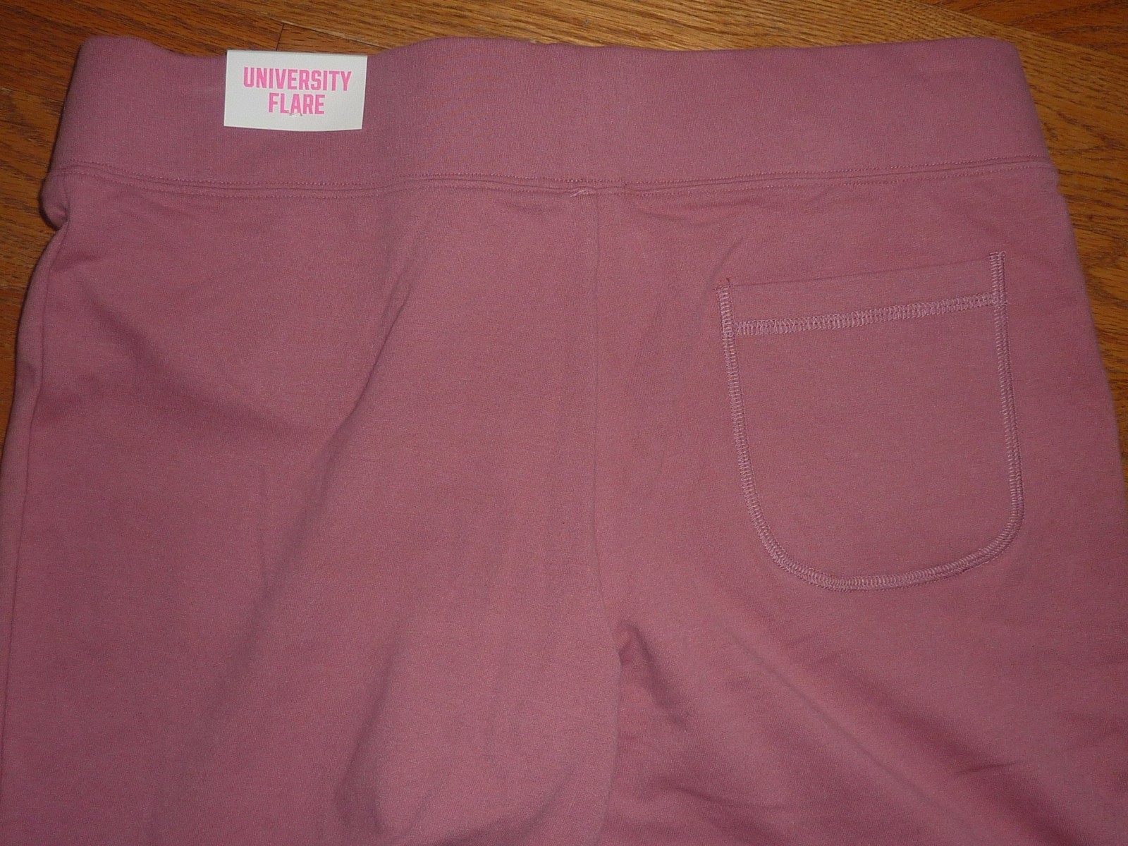 VICTORIAS SECRET PINK CURSIVE "PINK" APPLIQUE HOODIE PANT SET OR ...