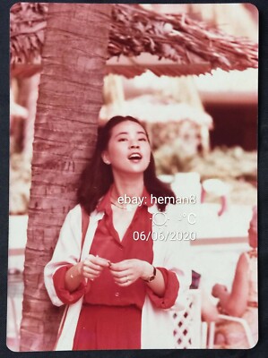 1970's 林鳳嬌 明星照片 Taiwan Chinese actress Joan Lin Feng Chiao color photo ...