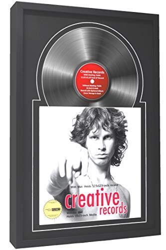 16" x 24" Jukebox Record Frame and Double Black-Black Matting Displays ...