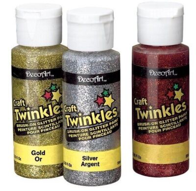 PICK YOUR COLOR ~ Craft Twinkles Glitter Acrylic Paint 2 oz | eBay