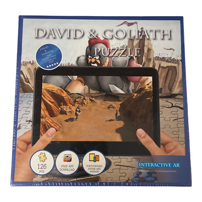 Interactive AR David & Goliath Augmented Reality Puzzle 126 Pieces 4D ...