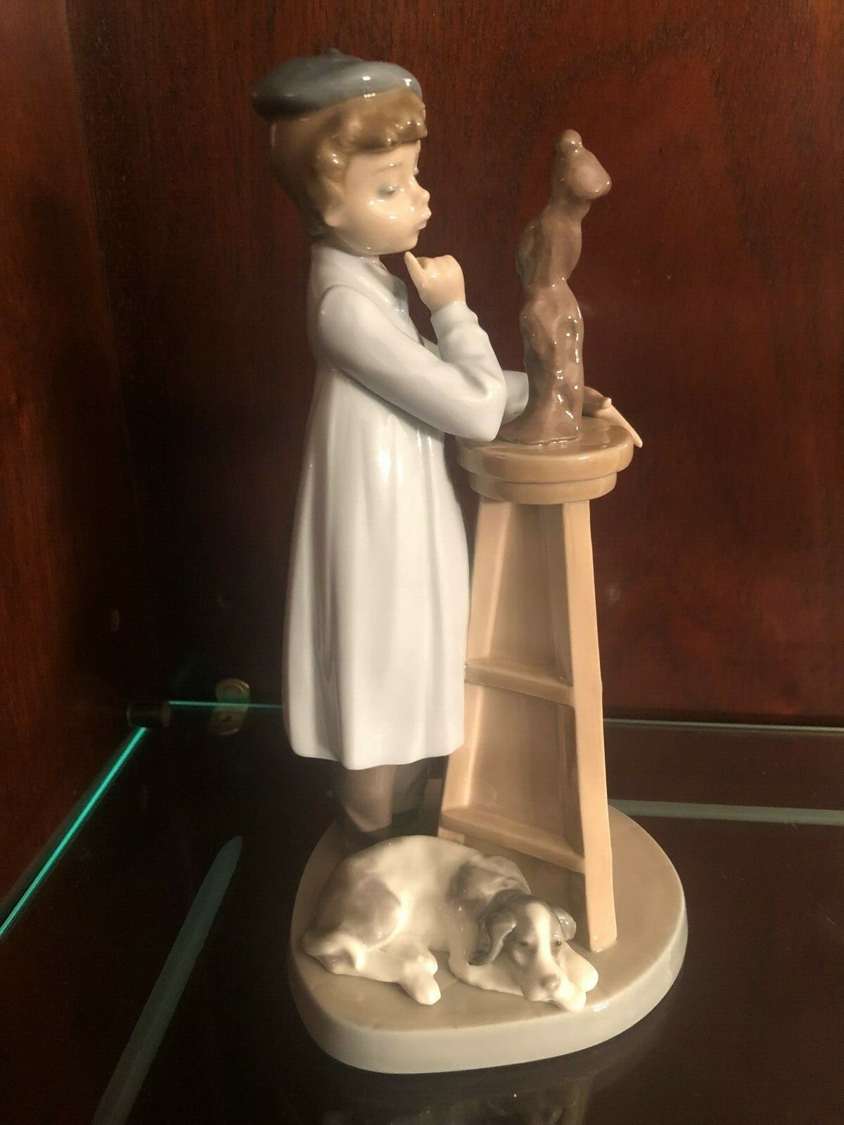 LLADRO PORCELAIN FIGURINE "LITTLE SCULPTOR" # 5358 | eBay
